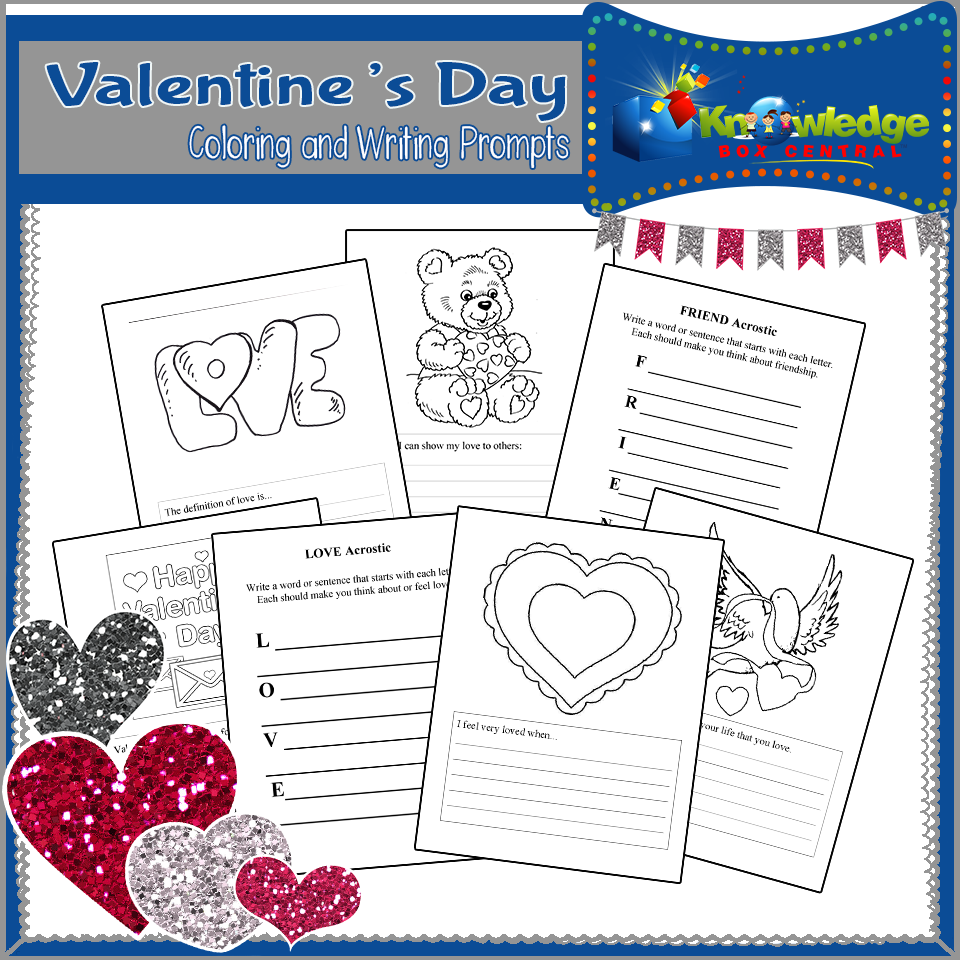 Coloring & Writing Prompts – Knowledge Box Central