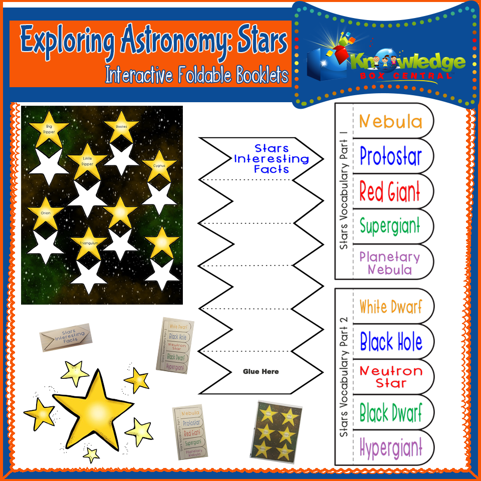 Exploring Astronomy Interactive Foldable Booklets – Knowledge Box Central