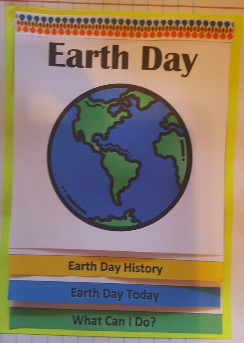 Earth Day Interactive Foldable Booklets – Knowledge Box Central