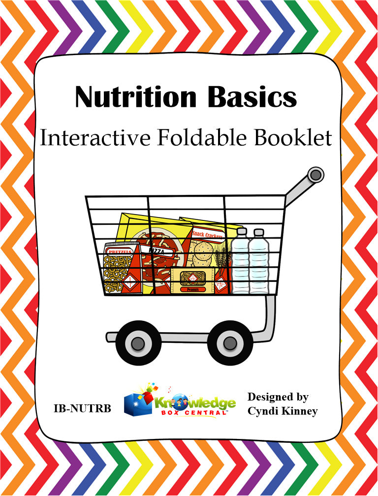 Nutrition Basics Interactive Foldable Booklets – Knowledge Box Central