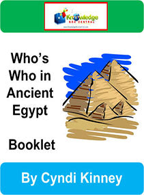 Who's Who in Ancient Egypt Interactive Foldable Booklets – Knowledge ...