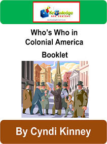 Who's Who in Colonial America Interactive Foldable Booklets – Knowledge ...