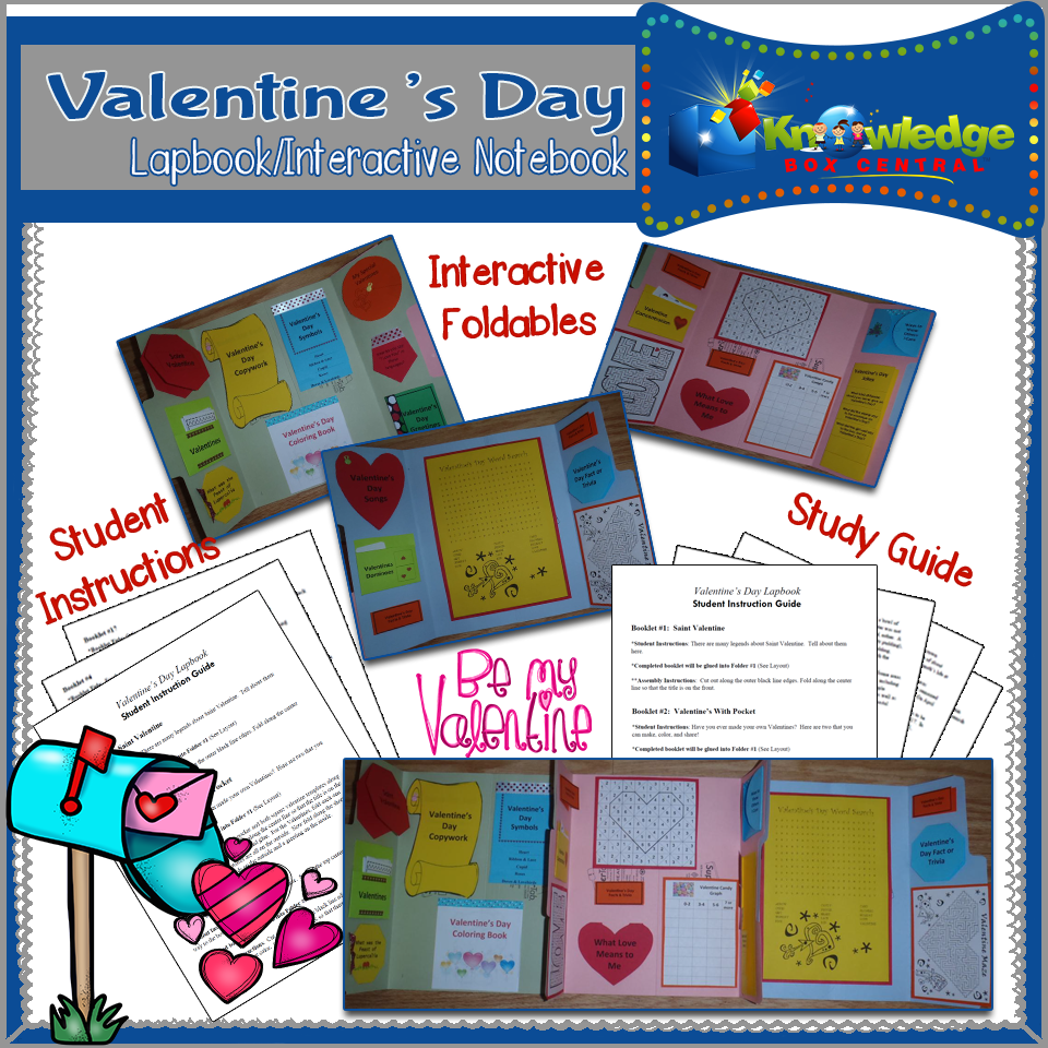 Valentine's Day Lapbook – Knowledge Box Central