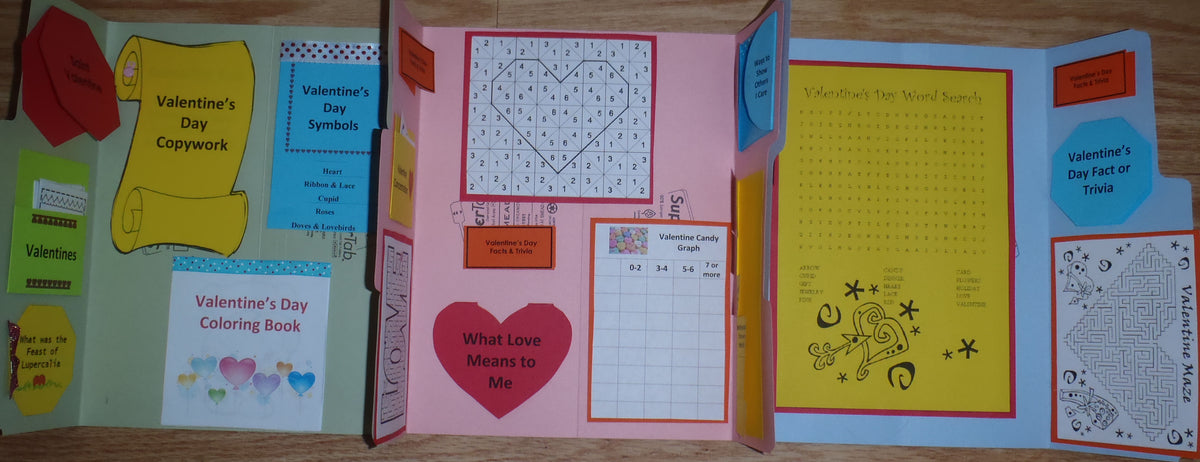 Valentine's Day Lapbook – Knowledge Box Central