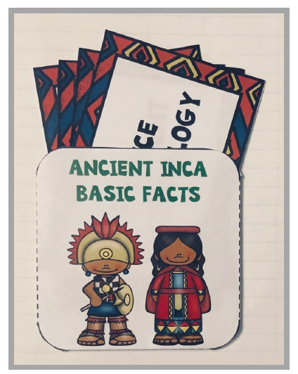 Ancient Inca Interactive Foldable Booklets – Knowledge Box Central
