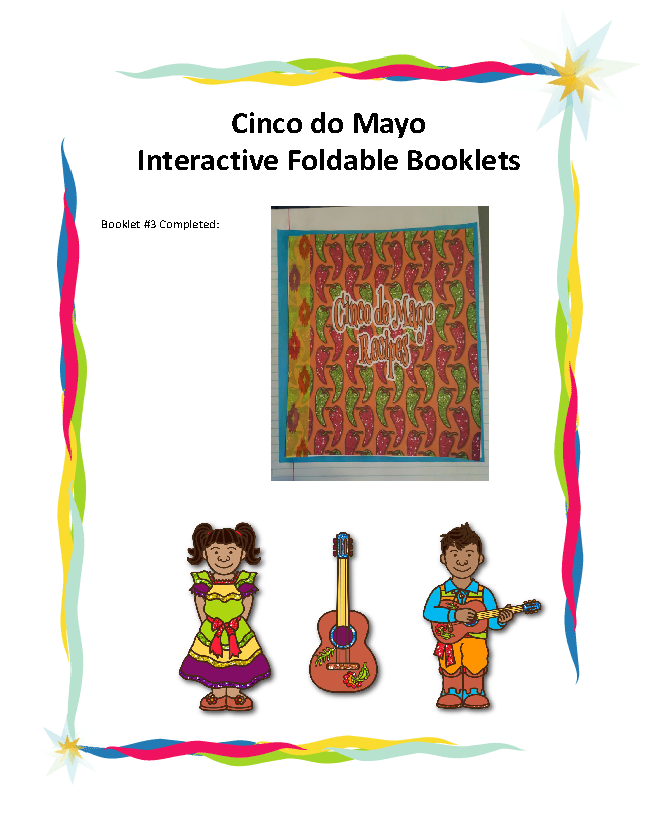 Cinco de Mayo Interactive Foldable Booklets – Knowledge Box Central