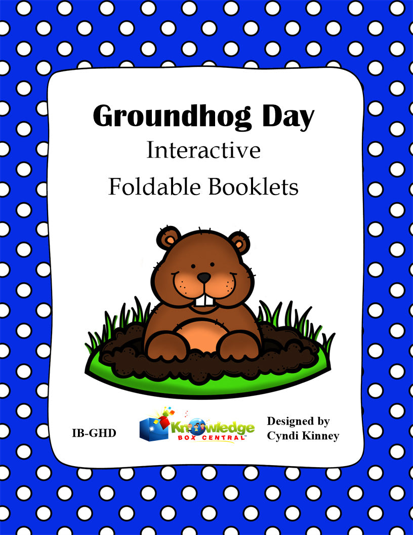 Groundhog Day Interactive Foldable Booklets – Knowledge Box Central