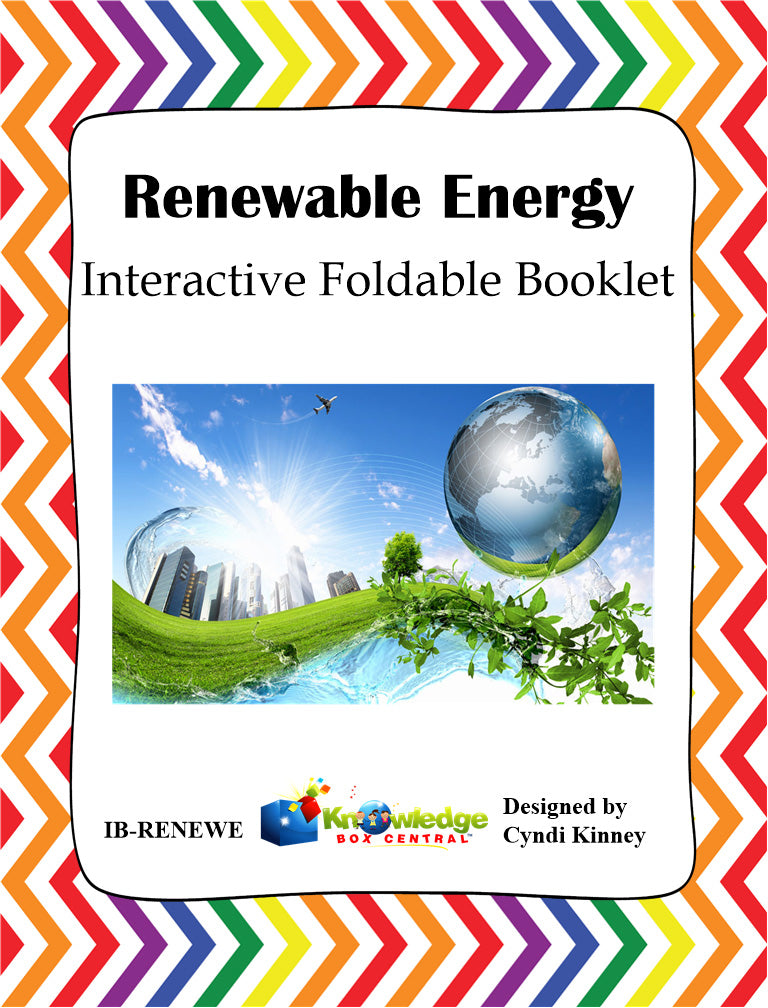 Renewable Energy Interactive Foldable Booklets – Knowledge Box Central