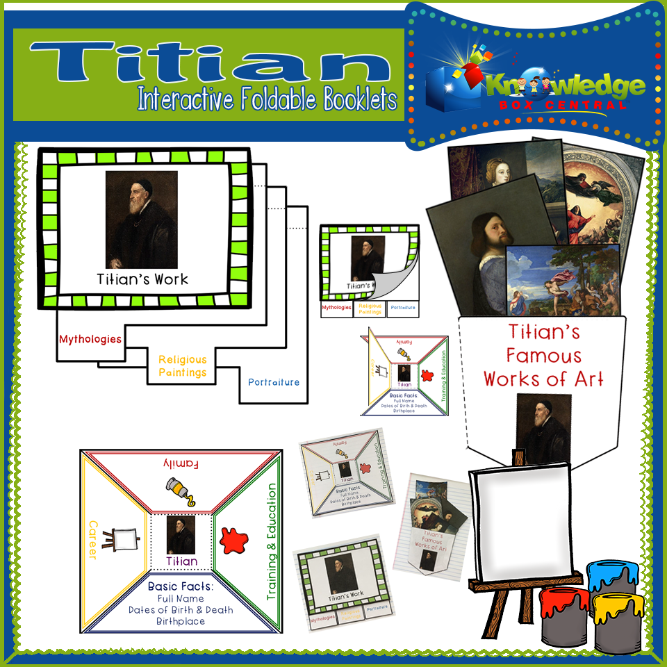 Titian Interactive Foldable Booklets – Knowledge Box Central