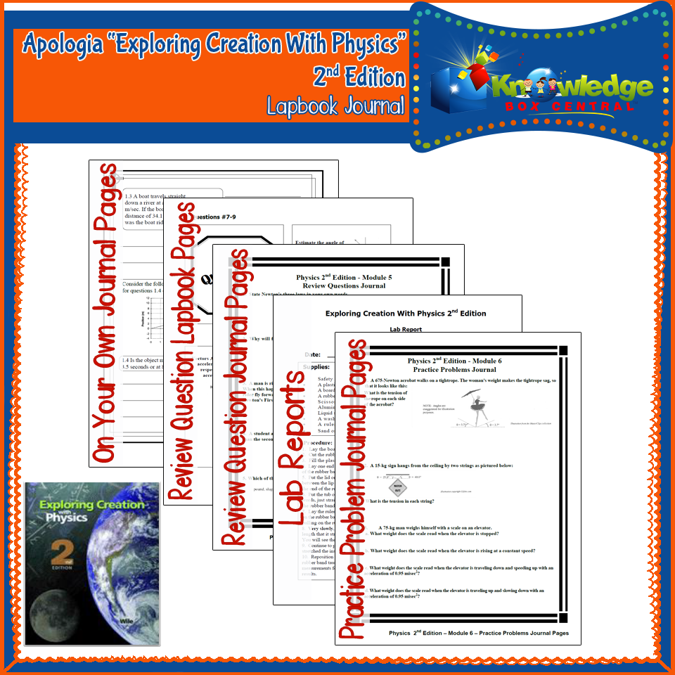Apologia Exploring Creation with Physics 2nd Edition – Knowledge Box ...