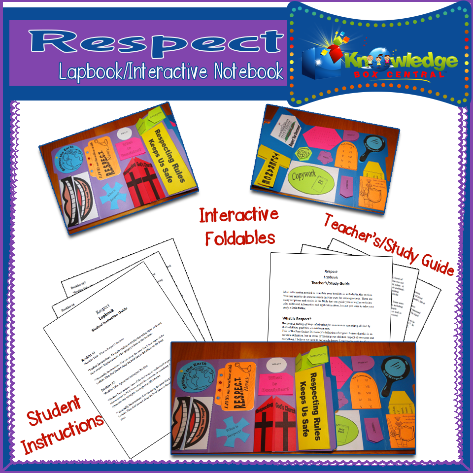 Respect Lapbook – Knowledge Box Central