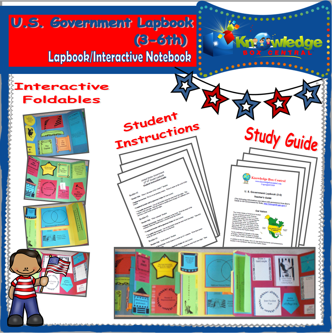 U.S. Governent Lapbooks – Knowledge Box Central