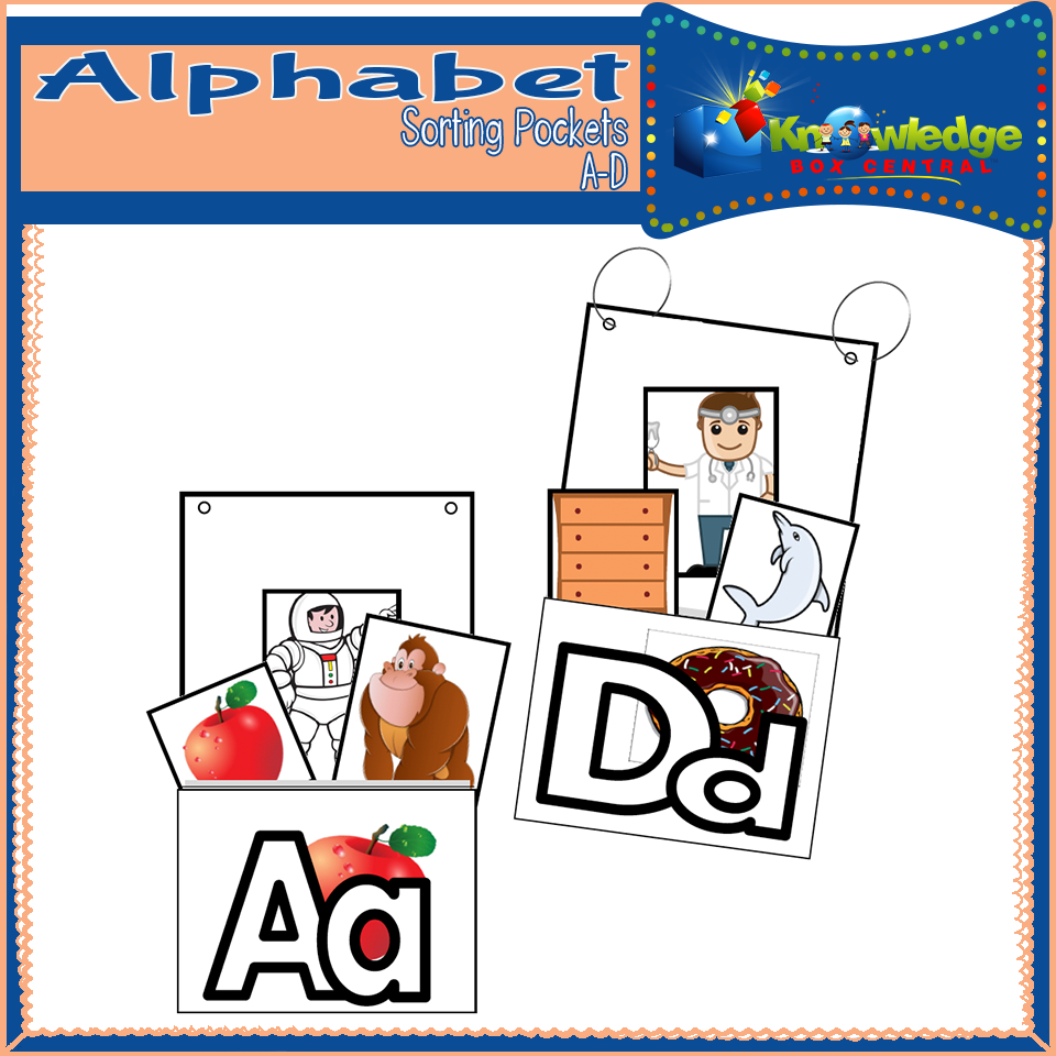 Alphabet Sorting Pockets – Knowledge Box Central